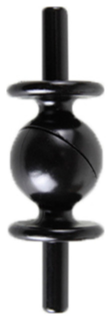 Corner Connector For 13/16" Rod, Black - Contemporary - Window ...