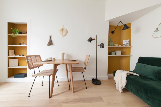 Photothèque : 30 coins repas compacts pour les petits espaces