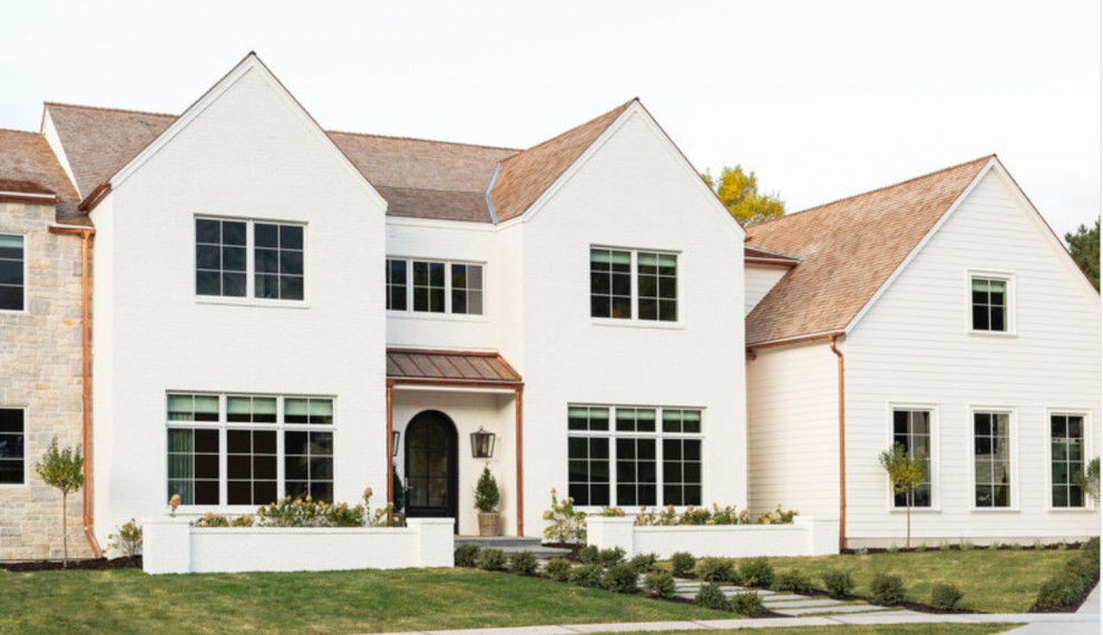 LP Smartside - Snowscape White or Desert Stone Examples