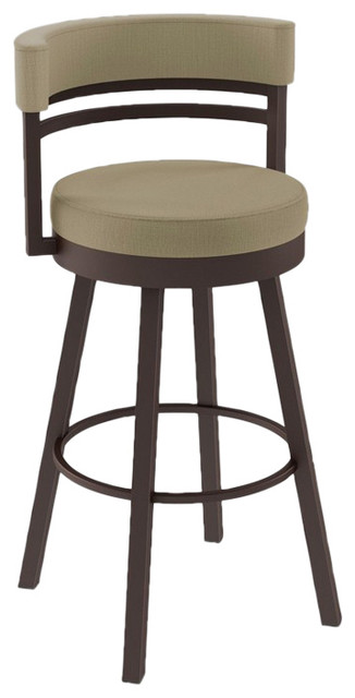Amisco Ronny Swivel Stool, 30" - Contemporary - Bar Stools And Counter ...