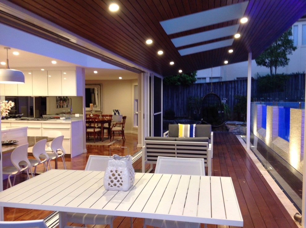 New pool, indoor/outdoor open plan living - Modern - Sydney - by ...
