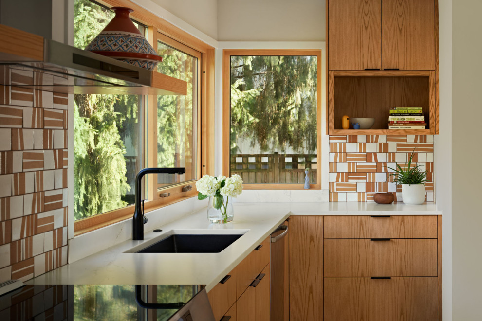 MCM Kitchen Remodel - Midcentury - Kitchen - Minneapolis - by fuse57 ...