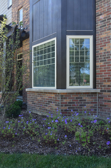 Almond Windows Rustic Exterior Home Designs Almond Windows Exterior