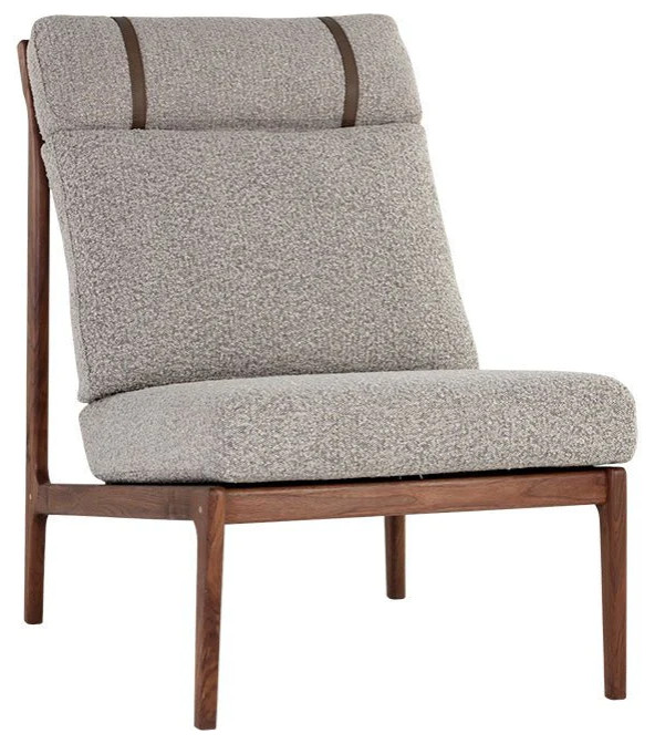 Georgi Lounge Chair - Altro Cappuccino - Midcentury - Armchairs And ...