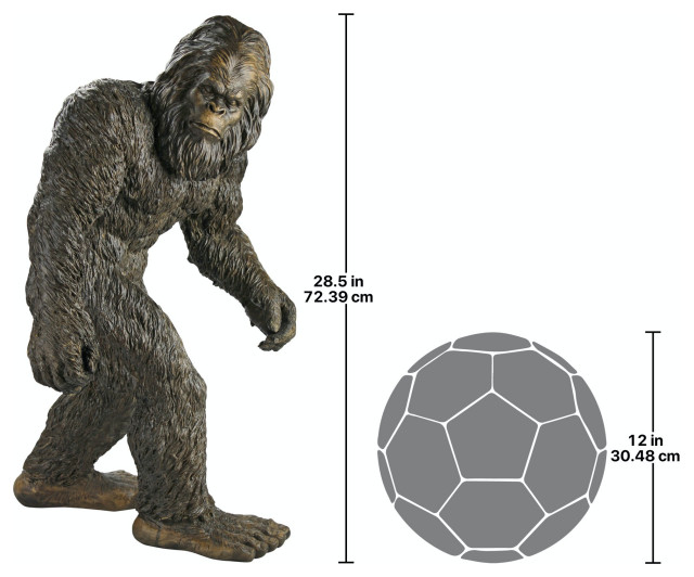 Large Bigfoot The Garden Yeti Statue - Traditional - Garden Statues And ...