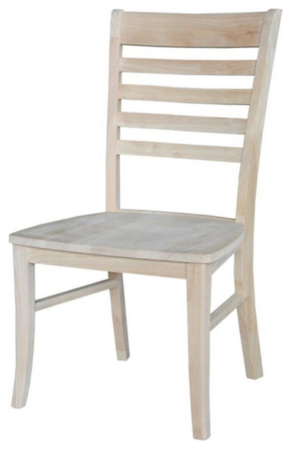 Pemberly Row Modern / Contemporary Set of Two Roma Ladderback Chairs ...