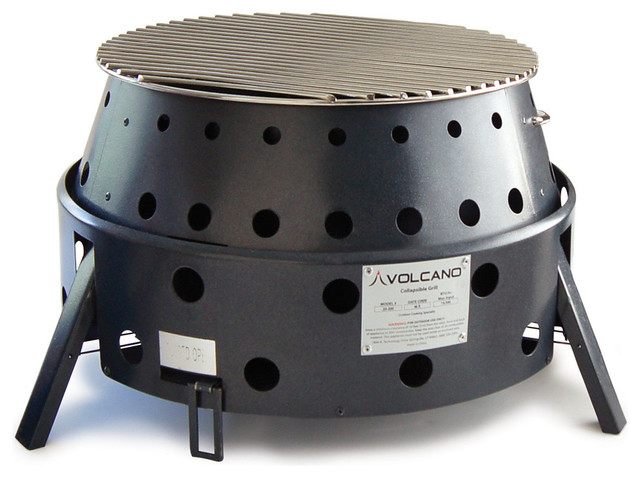 Volcano 3 Collapsible Propane Grill - Transitional - Outdoor Grills ...