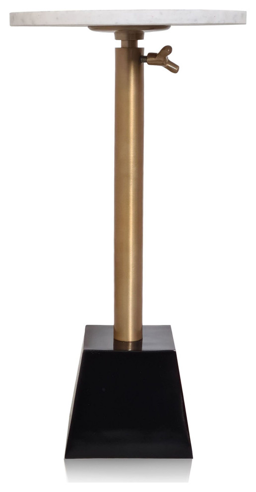 Dann Foley Lifestyle Drink Table, 12" - Contemporary - Side Tables And ...