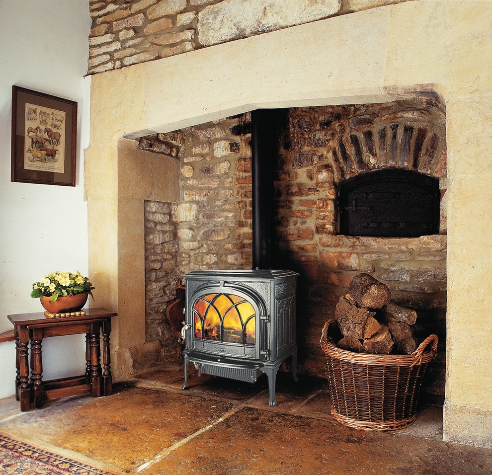 Woodstove Jotul wood burning - Rustic - Other - by Woodland Stoves and ...