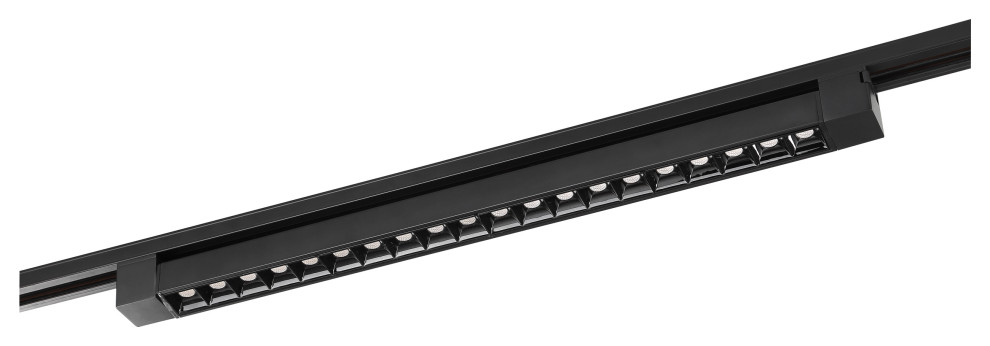 LED - 2FT - Track Light Bar - Black Finish - 30 deg Beam Angle ...