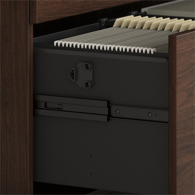Studio C 2 Drawer Lateral File Cabinet in Modern Hickory - Engineered ...