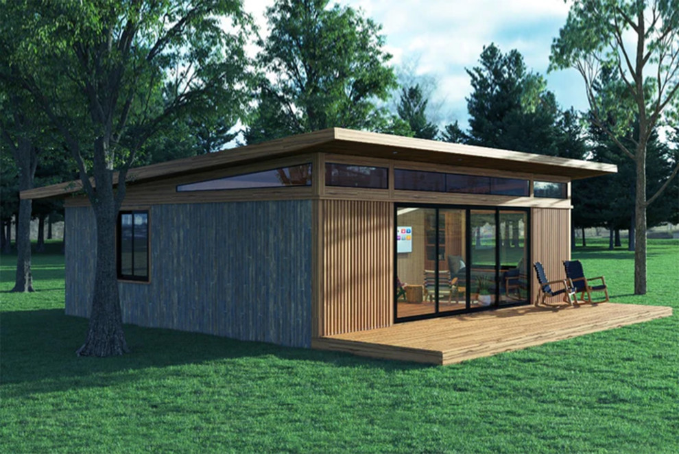 Mendocino 760: 2 Bedroom Modern Prefab ADU - Exterior - San Francisco ...
