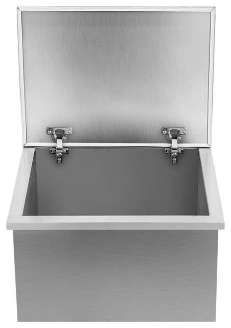 VEVOR Drop in Ice Bin Chest Drop in Cooler with Cover 28x16 inch ...