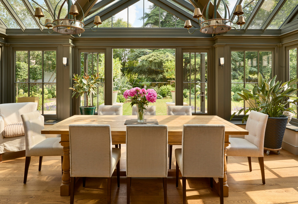 Modern Stone Cottage Orangery - Traditional - Conservatory ...