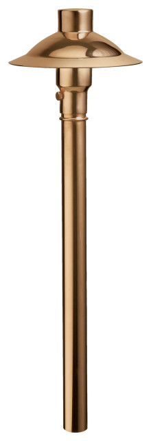 Copper Path and Spread 1--Light 12V - Contemporary - Path Lights - by ...