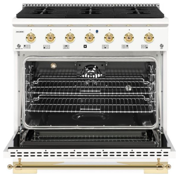 Classico Series 36" Dual Fuel Freestanding Range - Contemporary - Gas ...