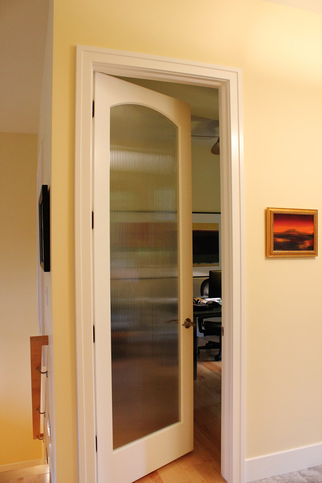 Reeded Glass Door - Contemporary - Other - by Greystone Homes LLC | Houzz