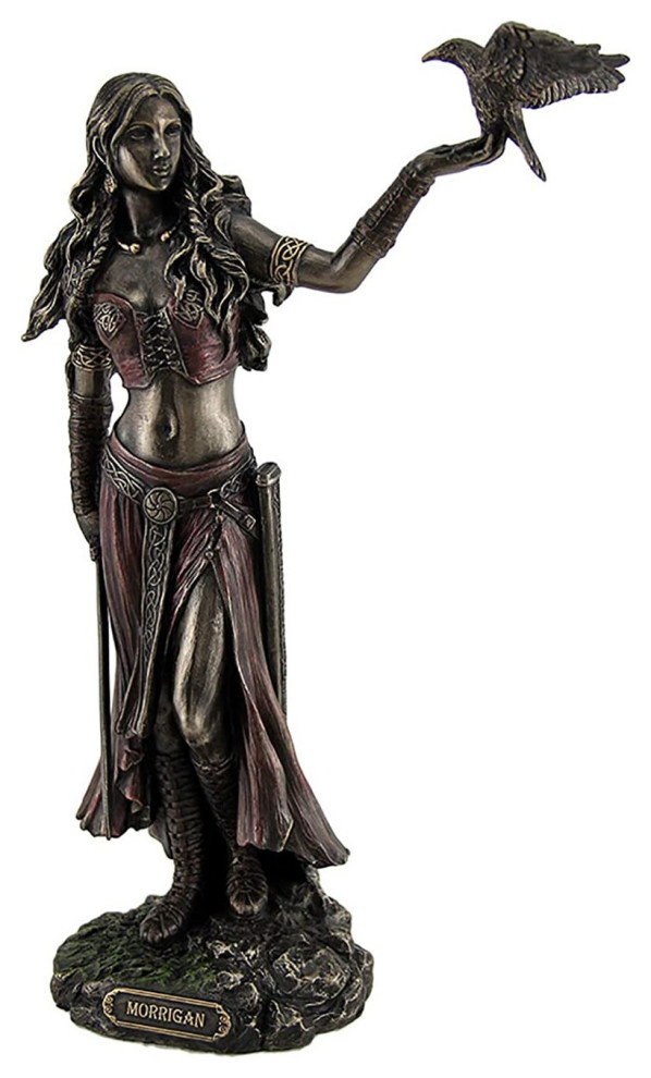 Morrigan Celtic Goddess of Goddess Of Birth Battle Death Statue ...