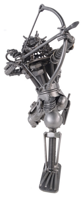 Metal Predator With Bow and Arrow Pose 2 - Industrial - Decorative ...