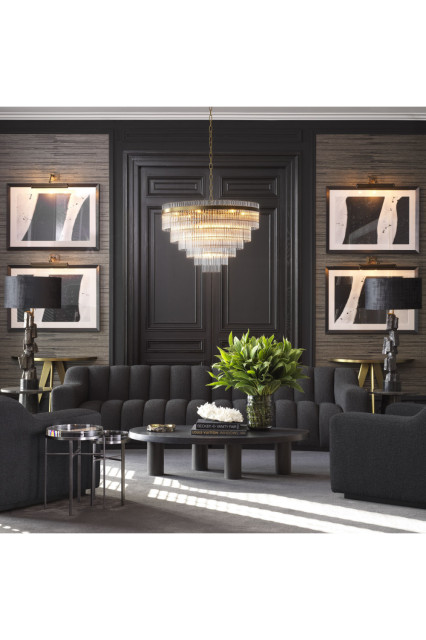 Half Moon Brass Console Table | Eichholtz Aston - Contemporary - Console Tables - by OROA ...