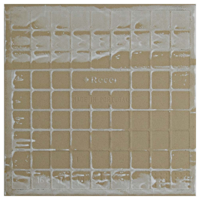 Triple Ceramic Floor and Wall Tile, Real White, Sample - Contemporary ...
