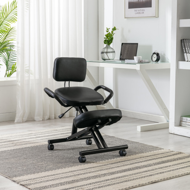 Ergonomic Kneeling Chair, Office Home Chair With Adjustable Height ...