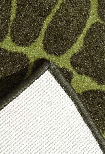 Giraffe Tree Topper Area Rug for Dining Room, Made In USA, 4' x 8 ...