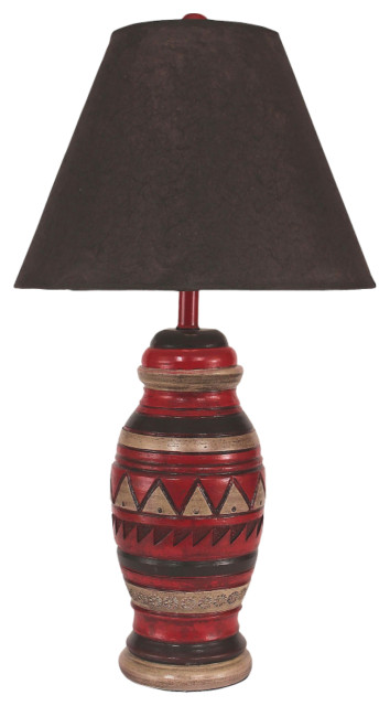 Saddlebag Outback Pot Table Lamp - Southwestern - Table Lamps - by ...