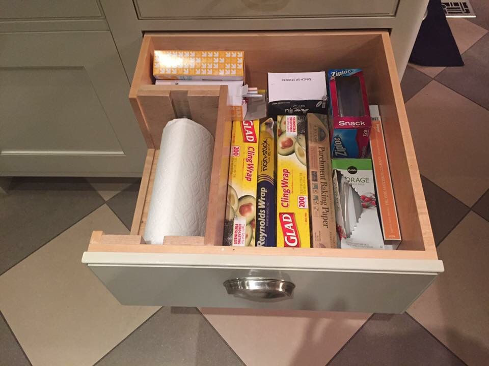 yes or no on this paper towel drawer design | Houzz Forum