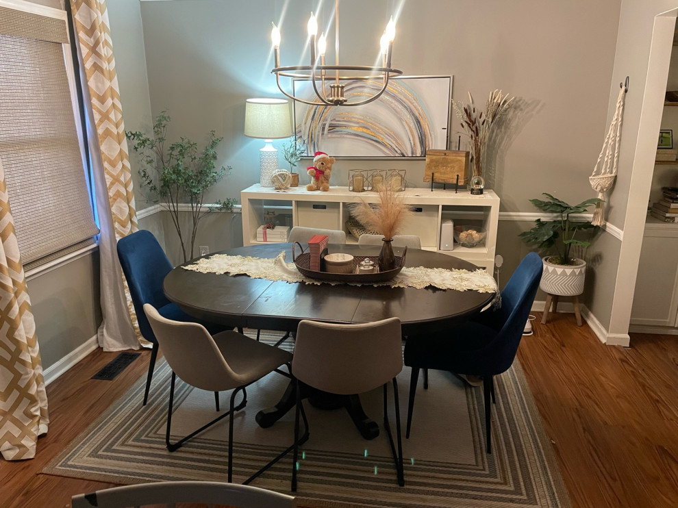 Dining room layout decoration hep