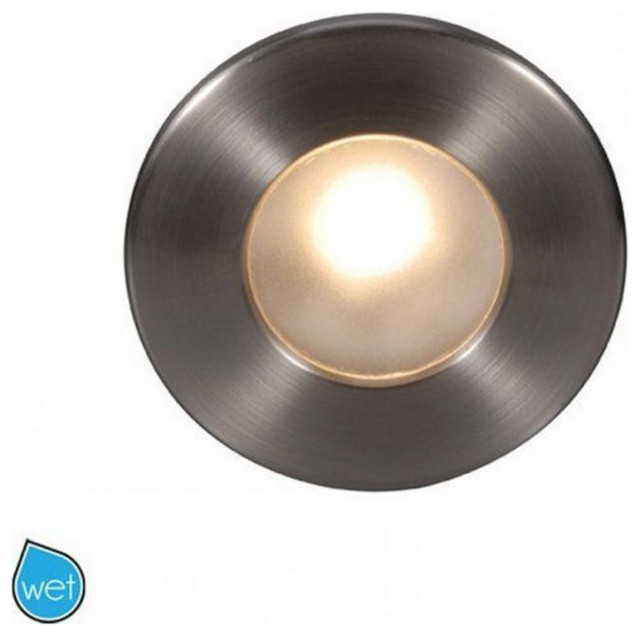 WAC Lighting WL-LED310-C-BN LEDme-2.9W 1 LED Circular Face Step Light-3 ...