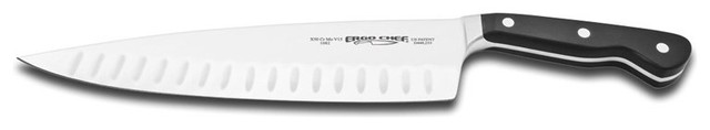 Ergo Chef Pro Series Carbon Steel 10 Inch Chef's Knife - Contemporary ...