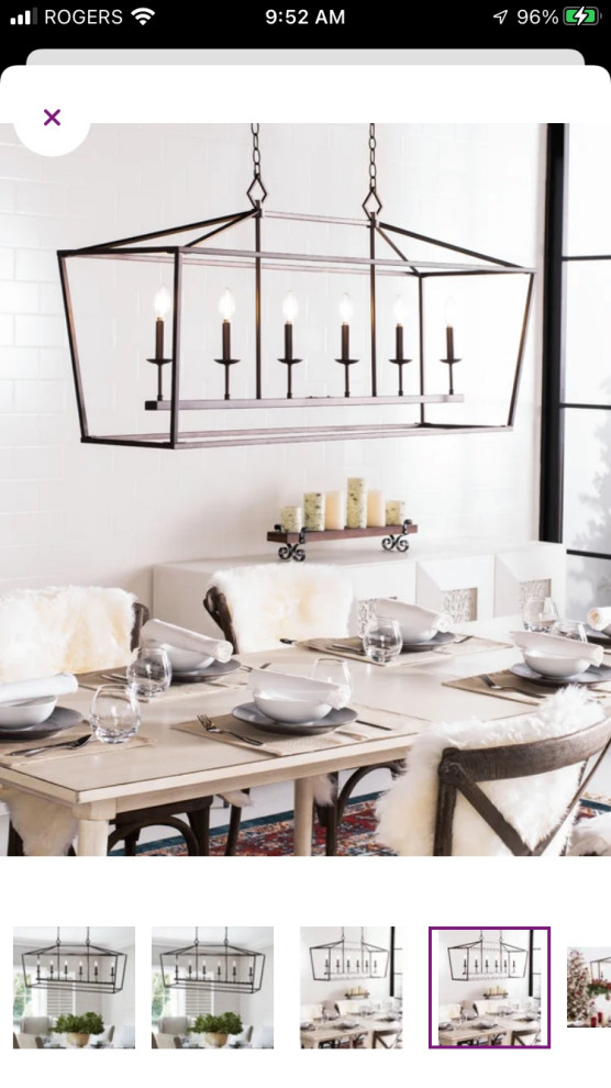 Over the table lighting dilemma!