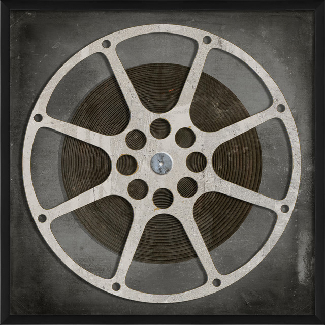 Film Reel 8 Print - Contemporary - Prints And Posters - by Art District ...
