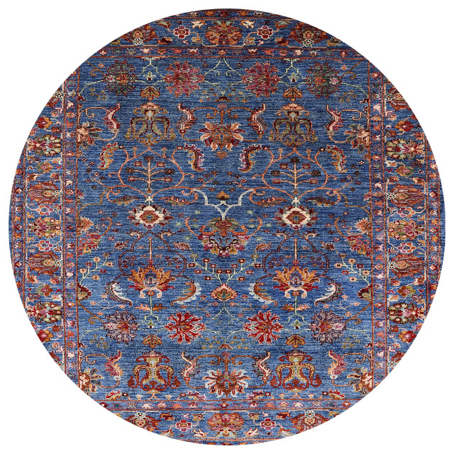 Ahgly Company Indoor Rectangle Mid-Century Modern Area Rugs, 5' x 7', 8 ...