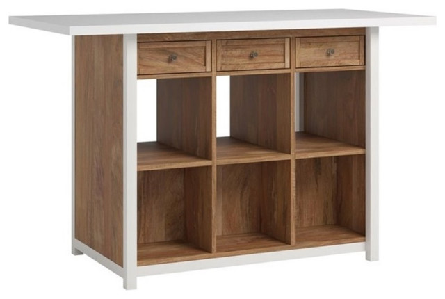 Sauder Craft Pro Series Transitional Engineered Wood Work Table in ...