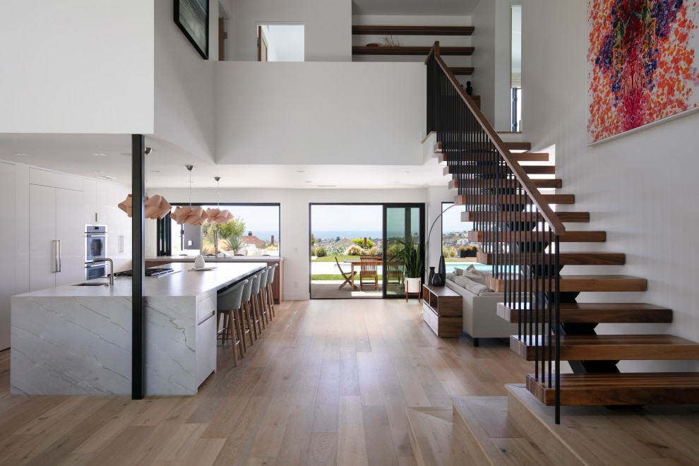 Guadalajara, San Clemente Coastal Modern Remodel - Modern - Staircase ...