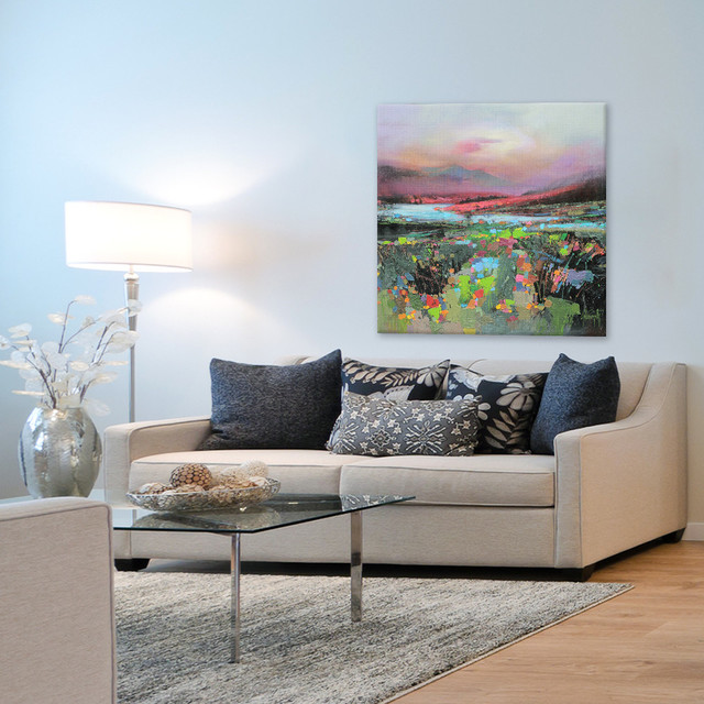 "Highland Colour" by Scott Naismith, 37" x 1.5" x 37" - Contemporary ...