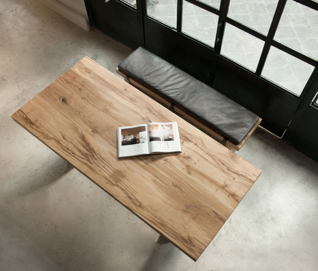 Emelia Dining Table, Large - Transitional - Dining Tables - by ...