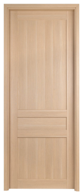 Urban Classico Right White Oak Pre-Hung Italian Interior Door, 32 X 96 ...
