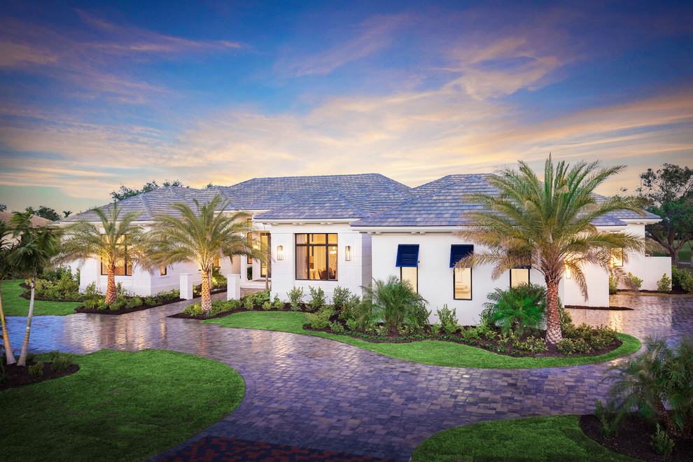 An Earthy Coastal Design In Florida - Beach Style - Exterior - Other ...