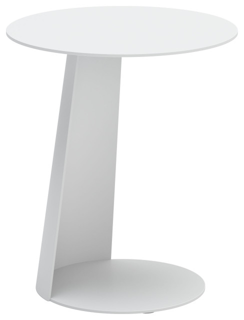 Sunny Isles Side Table White - Transitional - Outdoor Side Tables - by ...