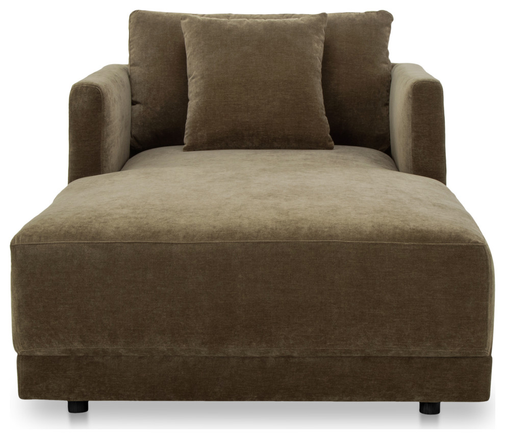 Bryn Heritage Cedar Green Chaise - Rustic - Indoor Chaise Lounge Chairs ...