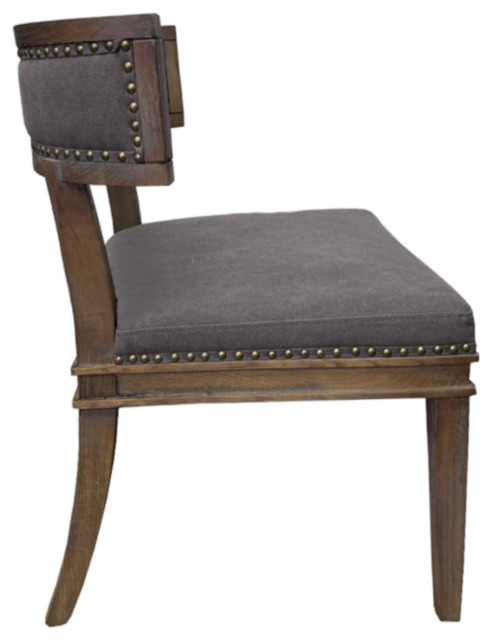 Roman Wood Dining Chair - Transitional - Dining Chairs - by AFB Decor ...