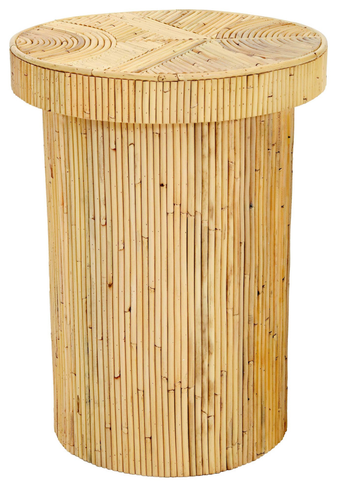 Acadia Rattan Side Table - Tropical - Side Tables And End Tables - by ...