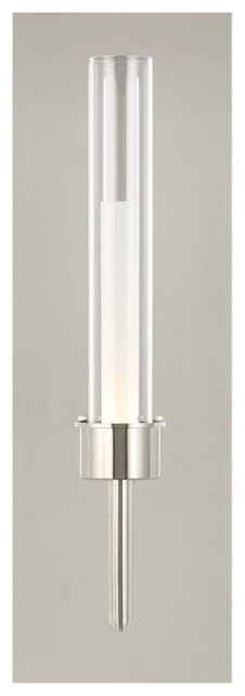 Tech Lighting LED 930 Linger Wall, Polished Nickel 700WSLNG1N-LED930 ...