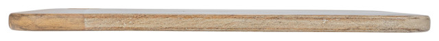 Wide Mango Wood Rectangle Cheese and Cutting Board With Handle ...