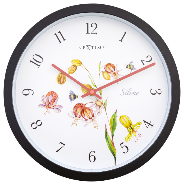 Weatherproof 12- Inch Decorative Garden Wall Clock - Contemporary ...