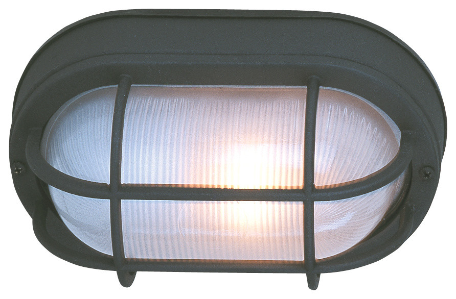 Bulkheads 1-Light Flushmount - Traditional - Outdoor Wall Lights And ...
