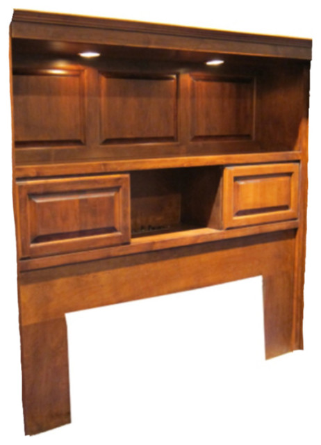 Traditional Supersized Headboard With Raised Panel Back, King ...
